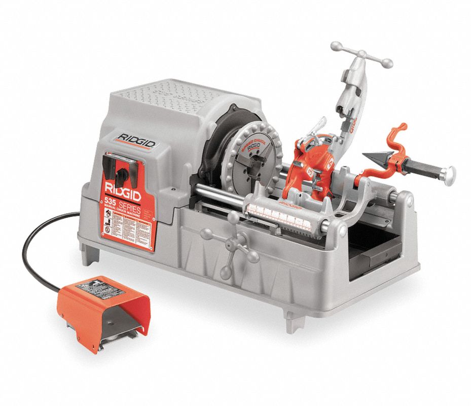 RIDGID Máquina Roscadora de Tubos , RPM sin Carga de 36 , Voltaje de ...