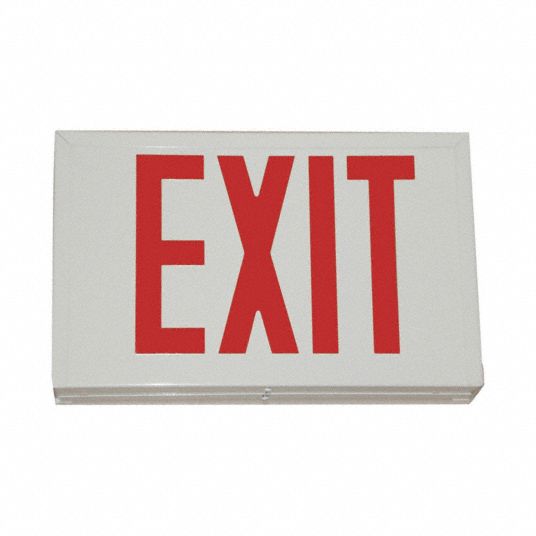 Emergency Battery Backup, LED, Exit Sign - 3RY67|56907 - Grainger
