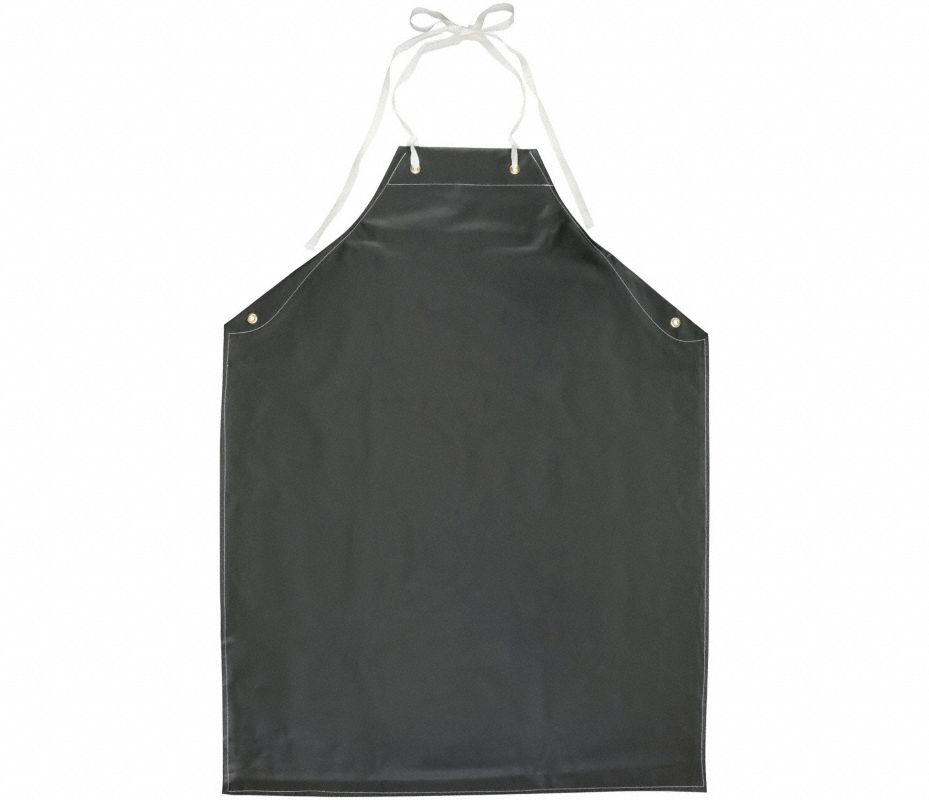 ALPHATEC Mandil con Peto Resistente a Químicos, Negro, Longitud 45 ...