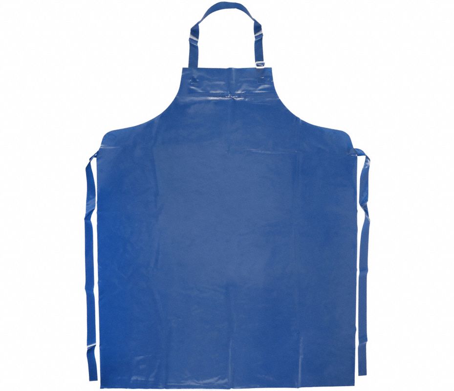 ALPHATEC Mandil con Peto Resistente a Químicos, Azul, Longitud 45 ...