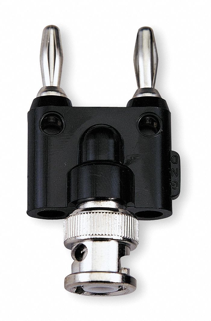 POMONA, Double Banana Jack, Banana Jack Adapters, BNC Adapter - 3T046 ...
