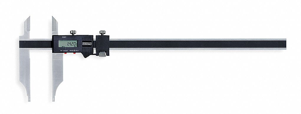 Digital Caliper, SPC Output No, Accuracy 0.0015 in/0.04 mm, Resolution ...