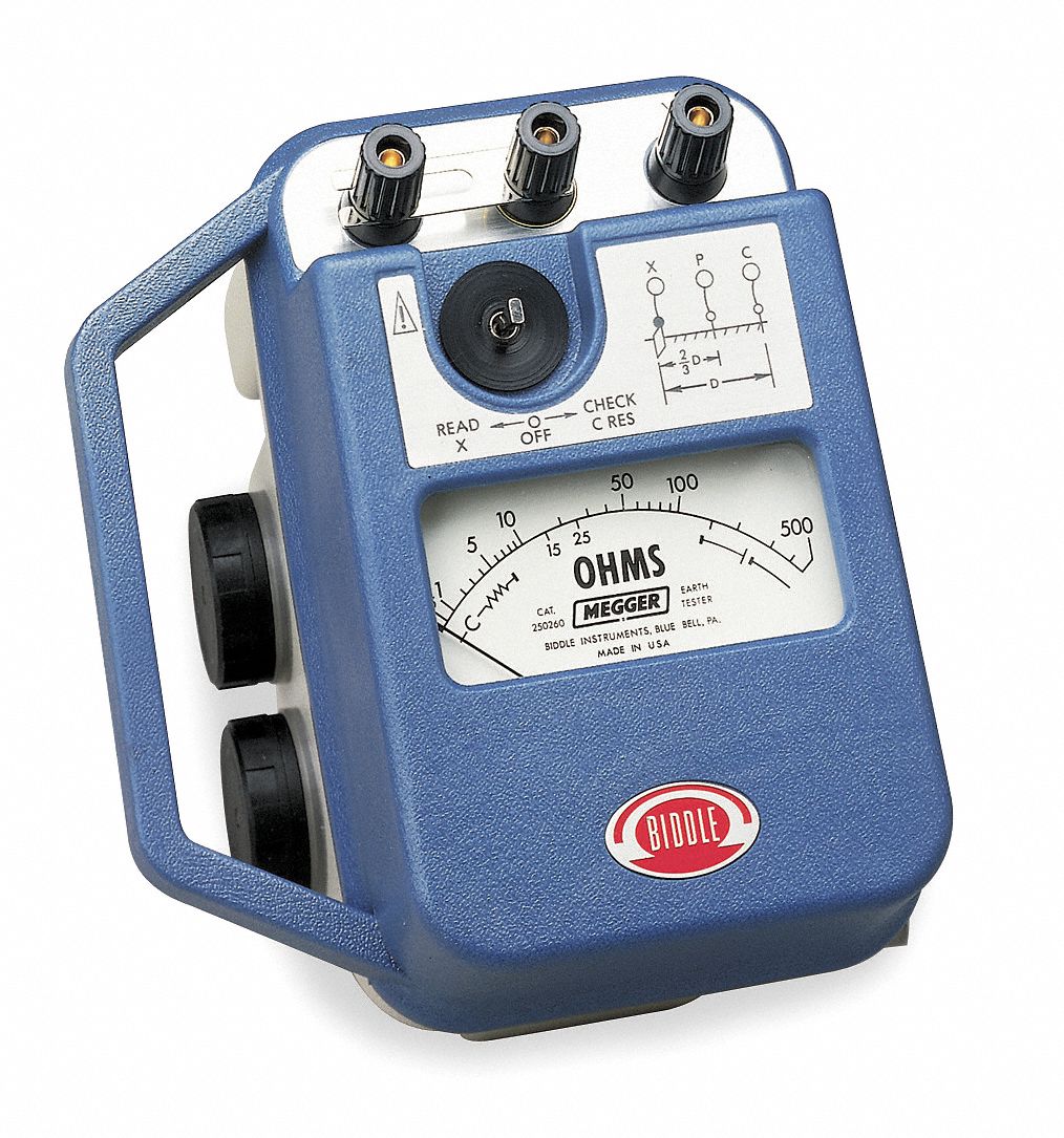 Earth Ground Tester,135 Hz,50VAC - Grainger