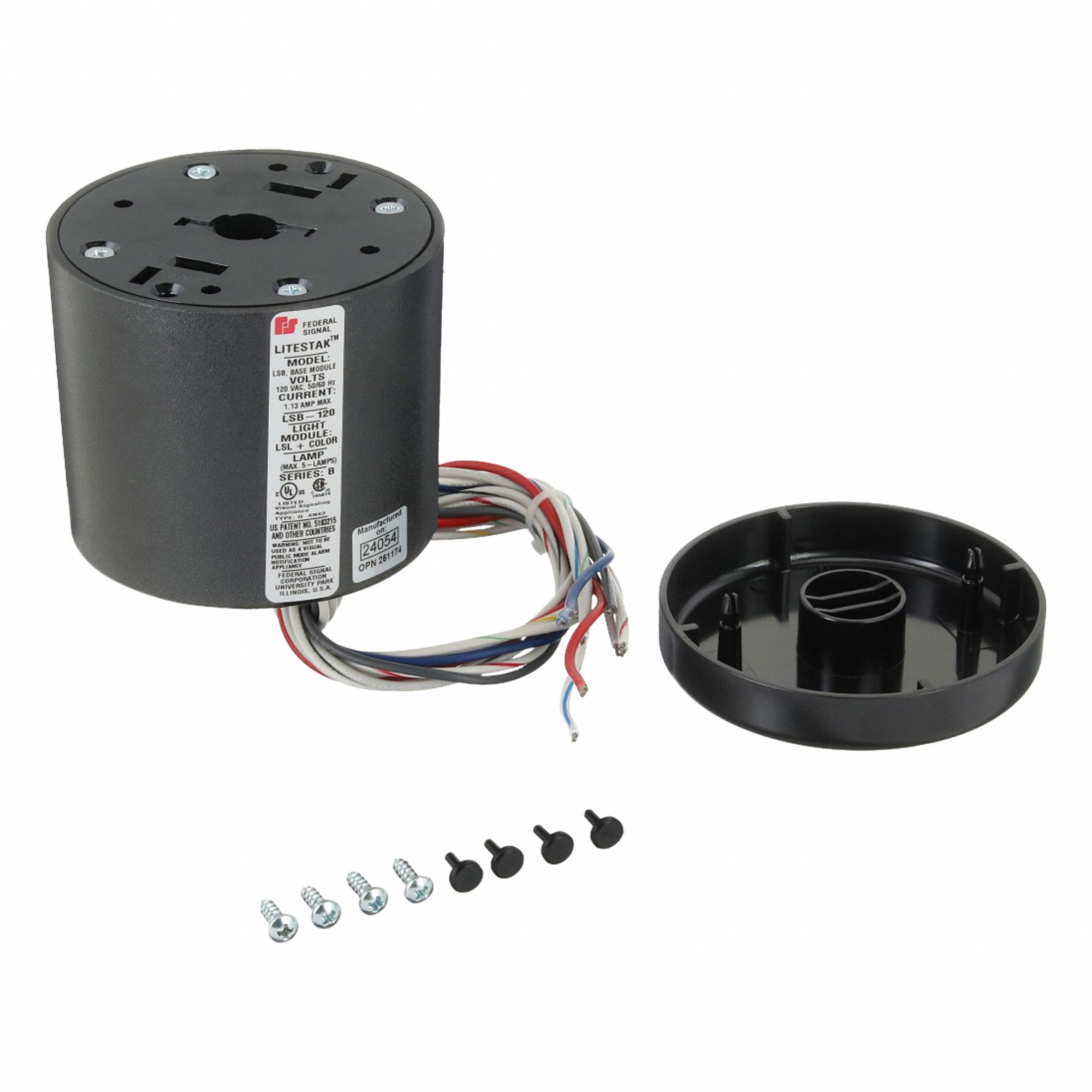 FEDERAL SIGNAL, Tower Light Base, For LSL, Mounting Base - 3T949|LSB ...