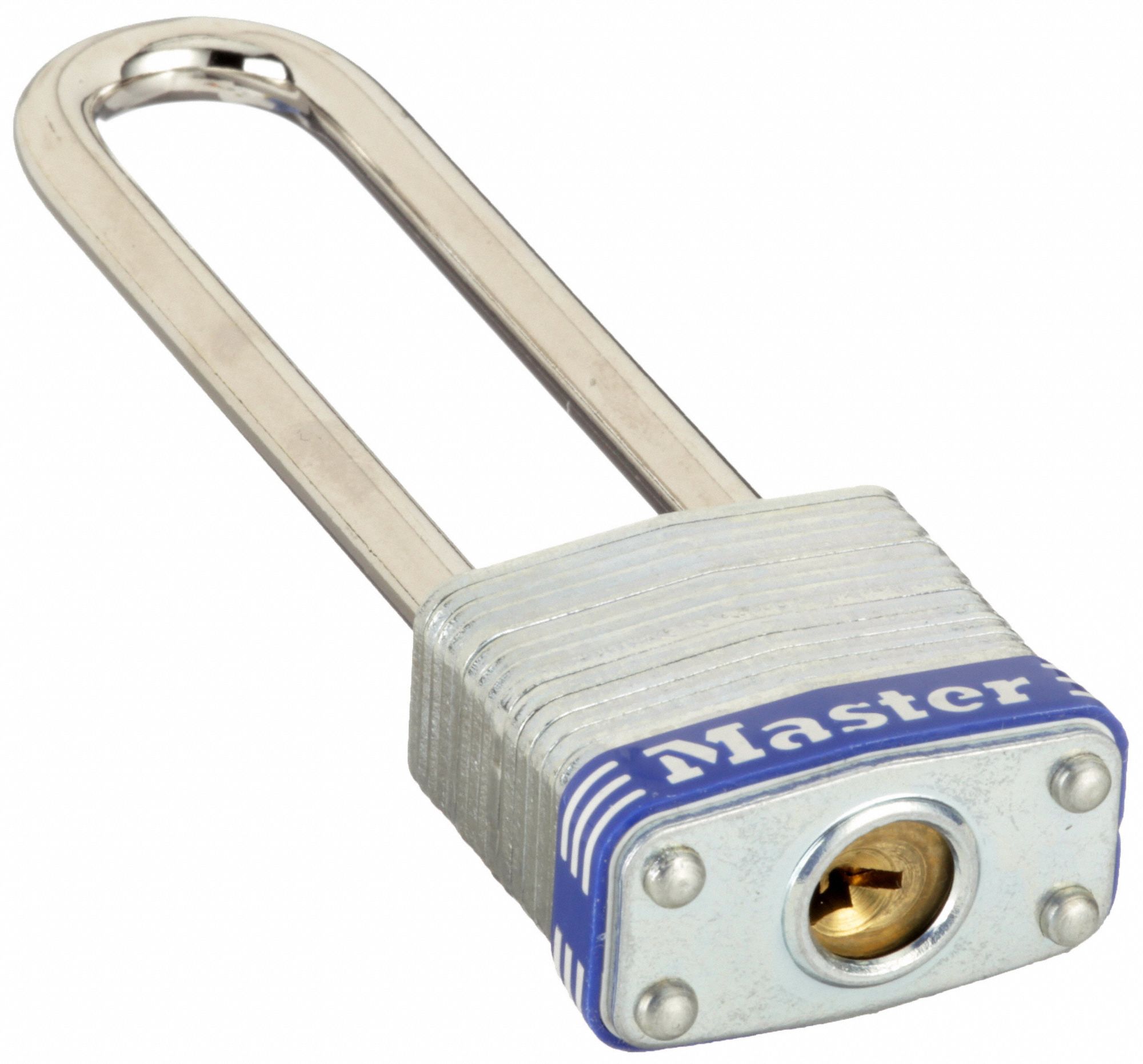 MASTER LOCK Padlock: 2 1/2 in Vertical Shackle Clearance, 1/2 in ...