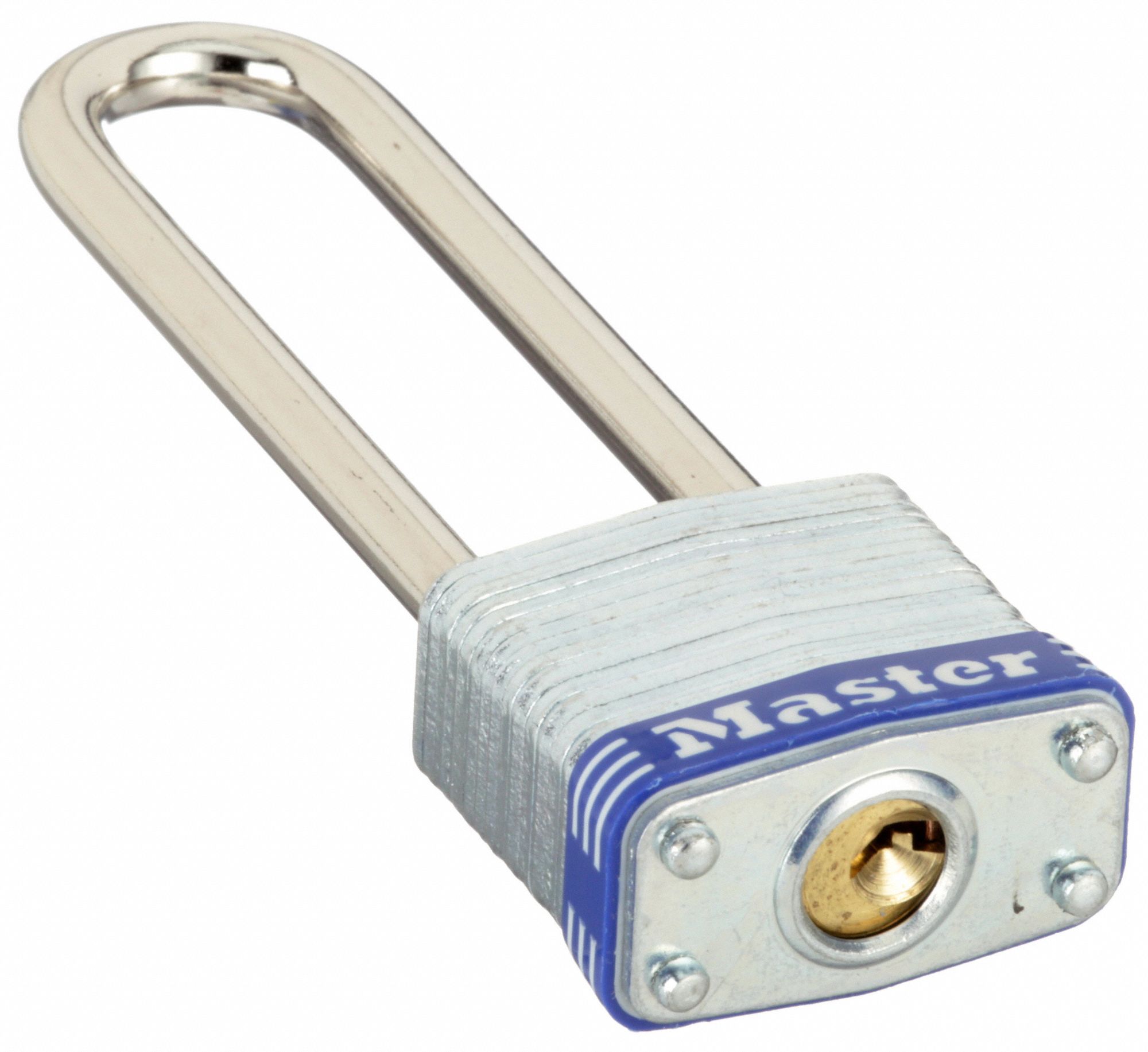 MASTER LOCK Padlock: 2 1/2 in Vertical Shackle Clearance, 1/2 in ...