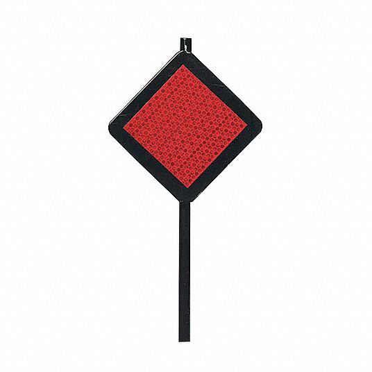 4 in, Fiberglass, Reflective Driveway Marker - 3TAG6|711 - Grainger