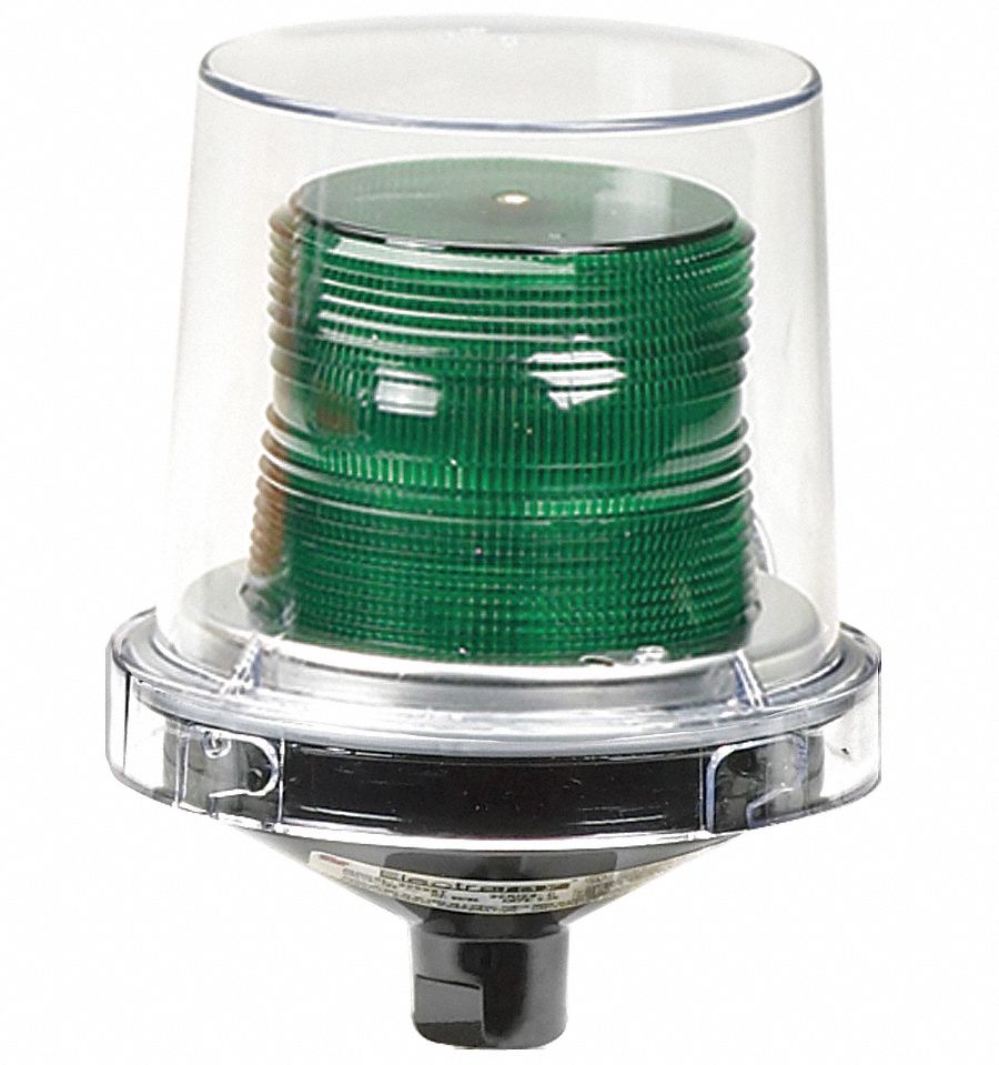 FEDERAL SIGNAL, Green, LED, Warning Light - 3TCU9|225-120G - Grainger