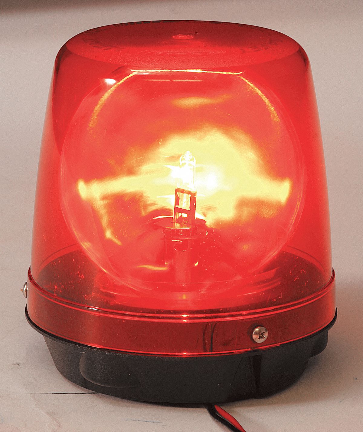 PSE AMBER Beacon Light, Red, Rotating - 3TDK6|555SRH - Grainger