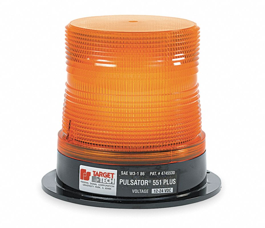 FEDERAL SIGNAL Luz Estroboscópica,Estroboscópica,Ámbar - Faros y Luces ...
