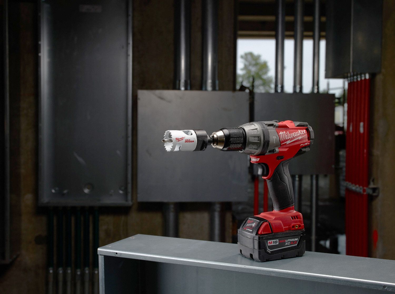 MILWAUKEE Hole Saw: 1 7/8 in Saw Dia., 3.5 Teeth per Inch, 1 5/8 in Max. Cutting Dp, Bi-Metal ...