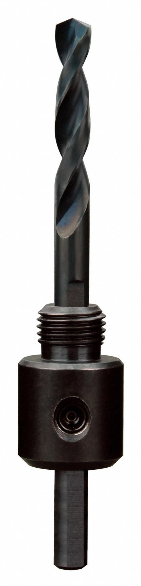 MILWAUKEE Hole Saw Arbor: Quick Change, 5/8"-18 Thread Size, Hex Arbor ...