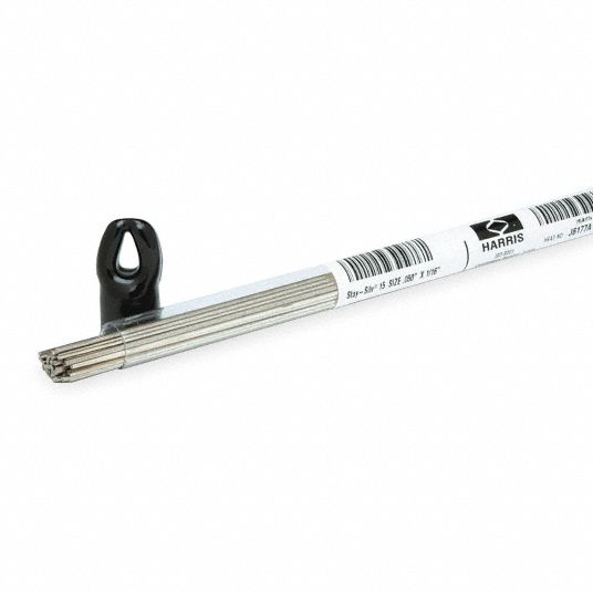 HARRIS Brazing Alloy: Phos Copper, 15% Silver, BCuP-5, 0.05 in x 1/8 in ...