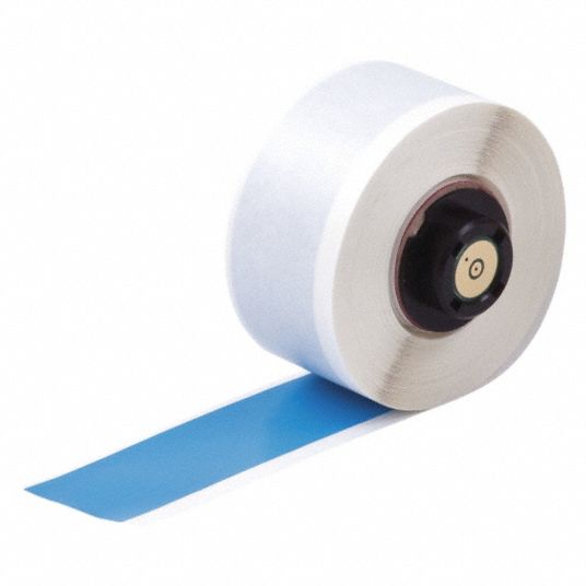 1 in x 50 ft, Vinyl, Continuous Label Stock - 3TJA9|PTL-42-439-BL ...