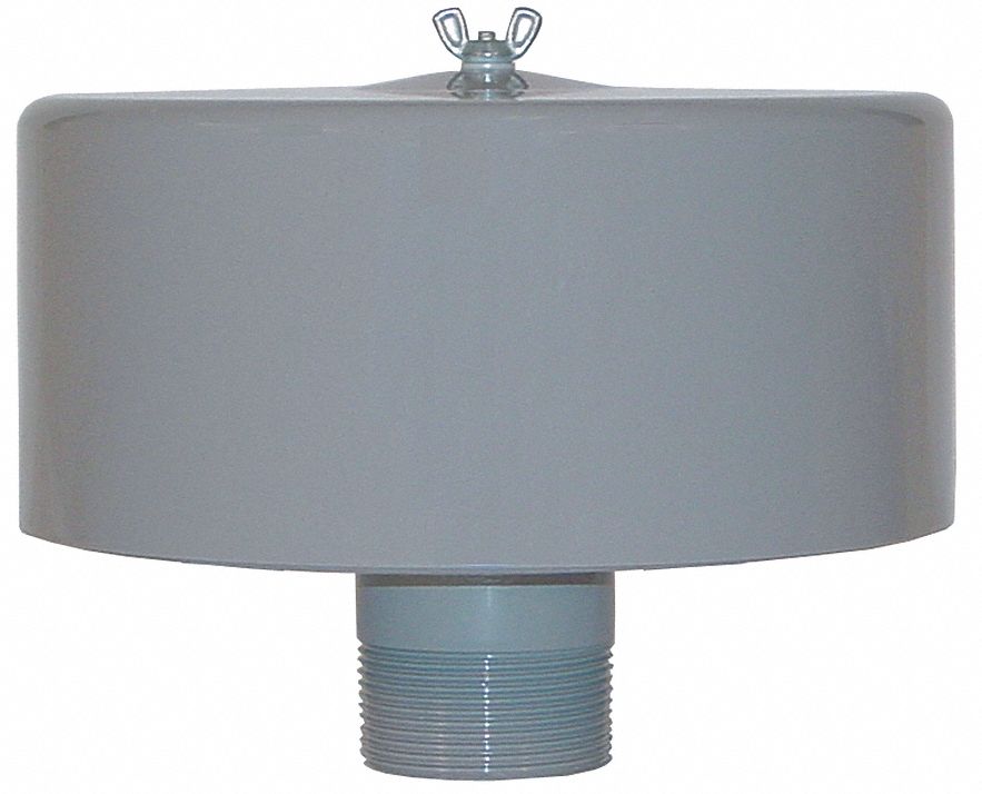 SOLBERG, 2 in (M)NPT Inlet Size, 135 cfm, Filter Silencer - 3TLA3|F-31P ...