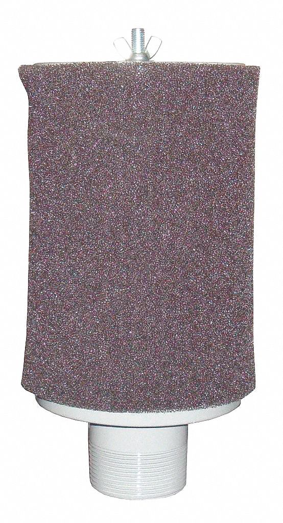 SOLBERG, 2 1/2 in (M)NPT Inlet Size, 195 cfm, Filter Silencer - 3TLE4 ...