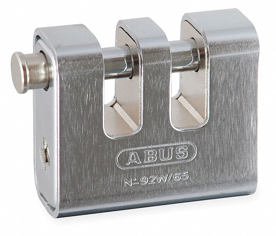 W-Shaped Keyed Padlock - Grainger