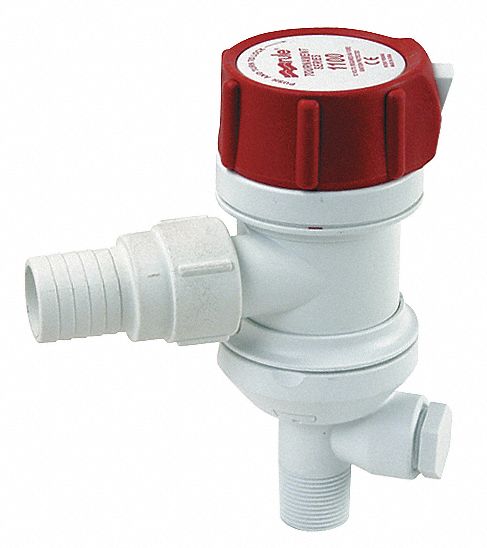 1,100 gph Max Flow, Seacock, Livewell Pump - 3TNK7|405FC - Grainger