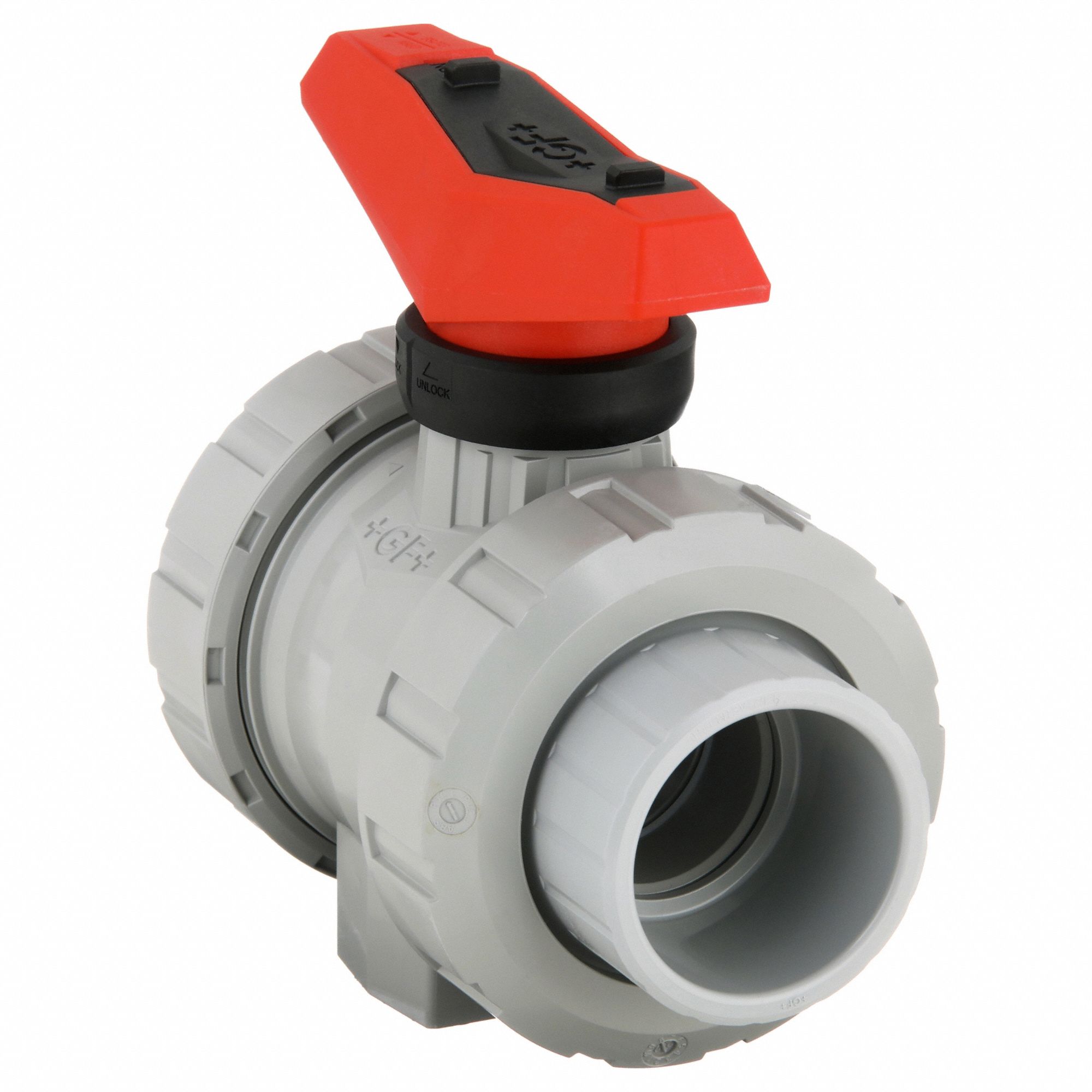 GF PIPING SYSTEMS, 1 1/2 in, CPVC, Manual Two-Way Ball Valve - 3TNR5 ...