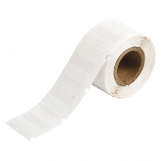 3/4 in x 1 in, Vinyl, Precut Label Roll - 3TP58|WML-211-292-75 - Grainger