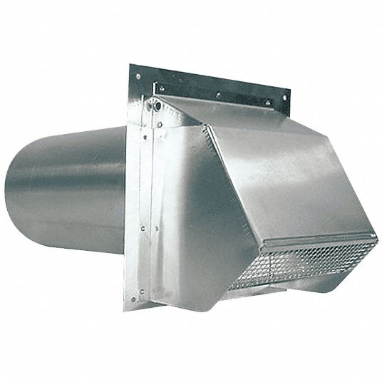 Aluminum Wall Cap with 9 x 9 Flange Size (In.) - Grainger