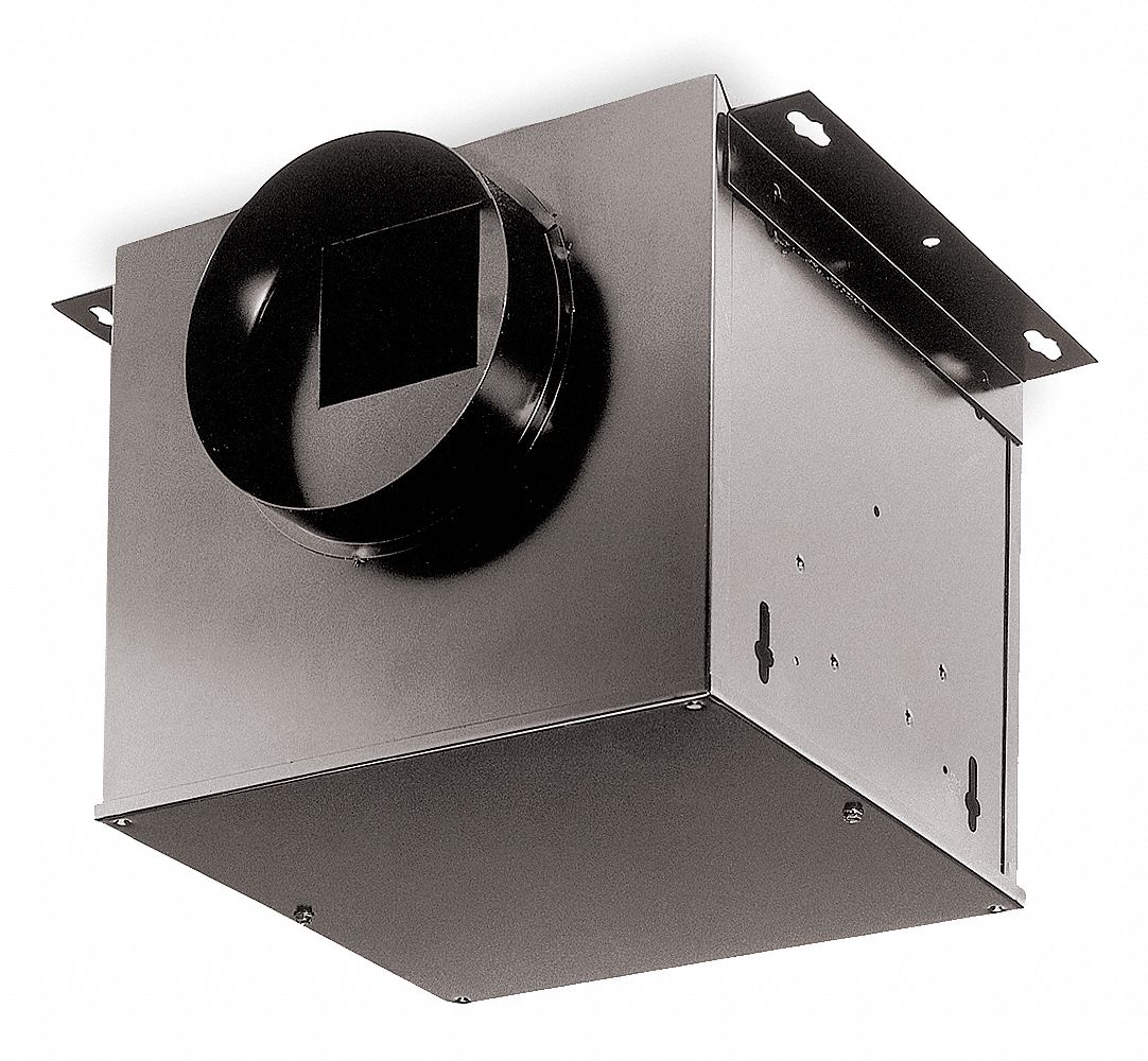 In-Line Ventilator, 1 Phase, 120 CFM @ 0.000-In. SP, 120V AC - Grainger