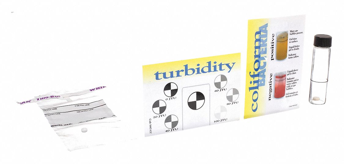 LAMOTTE, Coliform Bacteria, Reagents and Accessories for (44) Tests ...