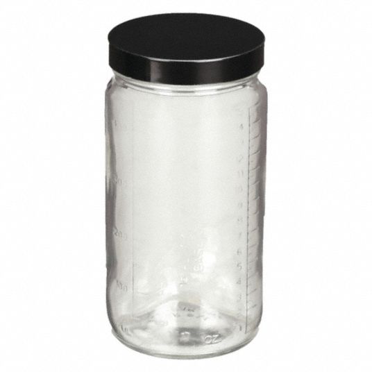 Glass, 480 mL Capacity - mL, Beaker Bottle - 3TRJ5|GLC-01575 - Grainger