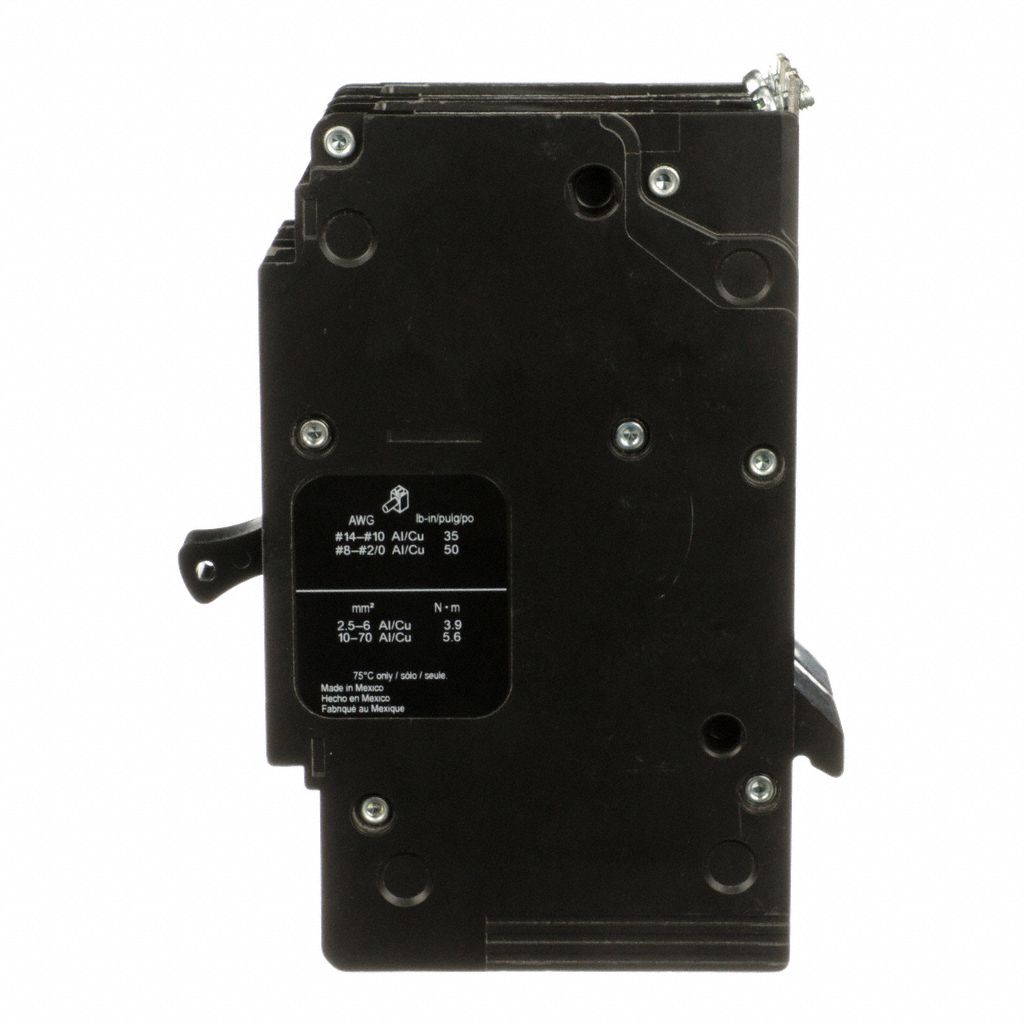 SQUARE D Miniature Circuit Breaker: 70 A, 277/480V AC, Single Phase, 18kA at 277/480V AC, 2 ...