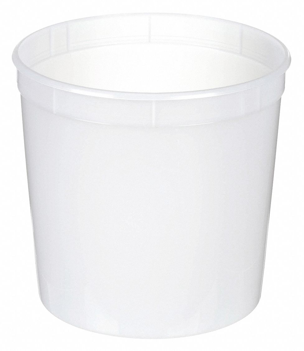 HDPE, 162.3 fl oz Capacity - oz, Specimen Container - 3TWN6|453635 ...