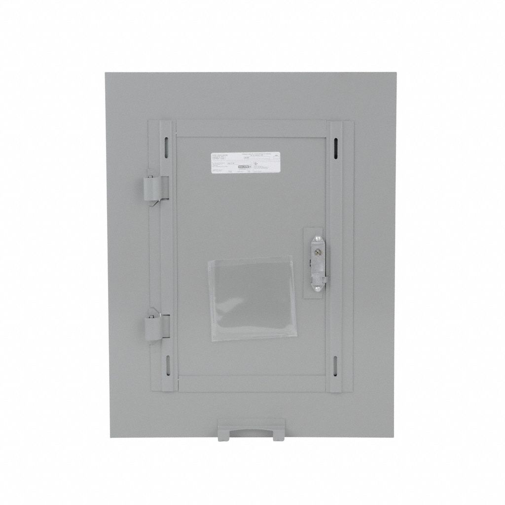 SQUARE D Panelboard Cover: 26 in Lg, 1D687, 1, Door, Non-Vented, 18 ...