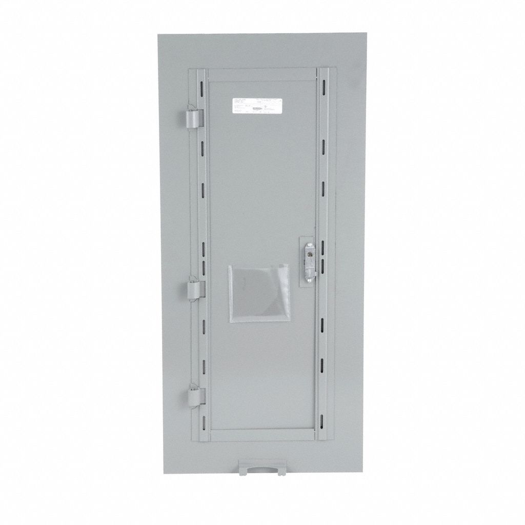SQUARE D Panelboard Cover: 44 in Lg, 1D698, 1, Door, Non-Vented, 42 ...