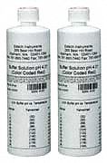 Lab, 1 pt, Buffer - pH 4.00 - Color Coded Red - 3TXV2|PH4-P - Grainger