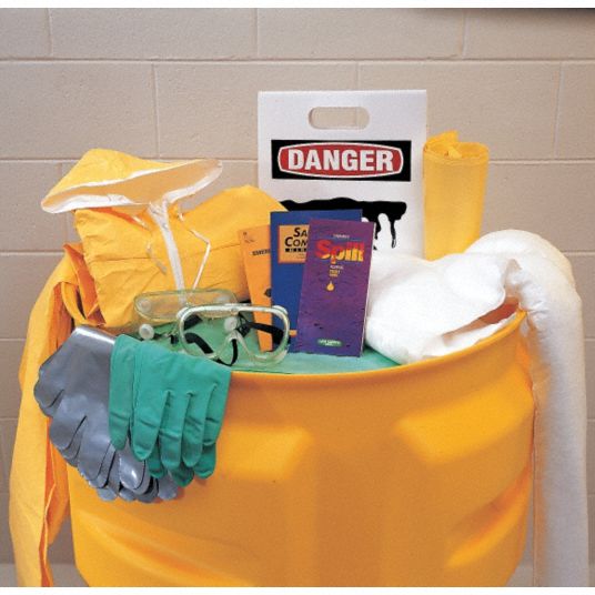 90 gal Volume Absorbed Per Kit, Spill Kit - 3TYG2|3TYG2 - Grainger