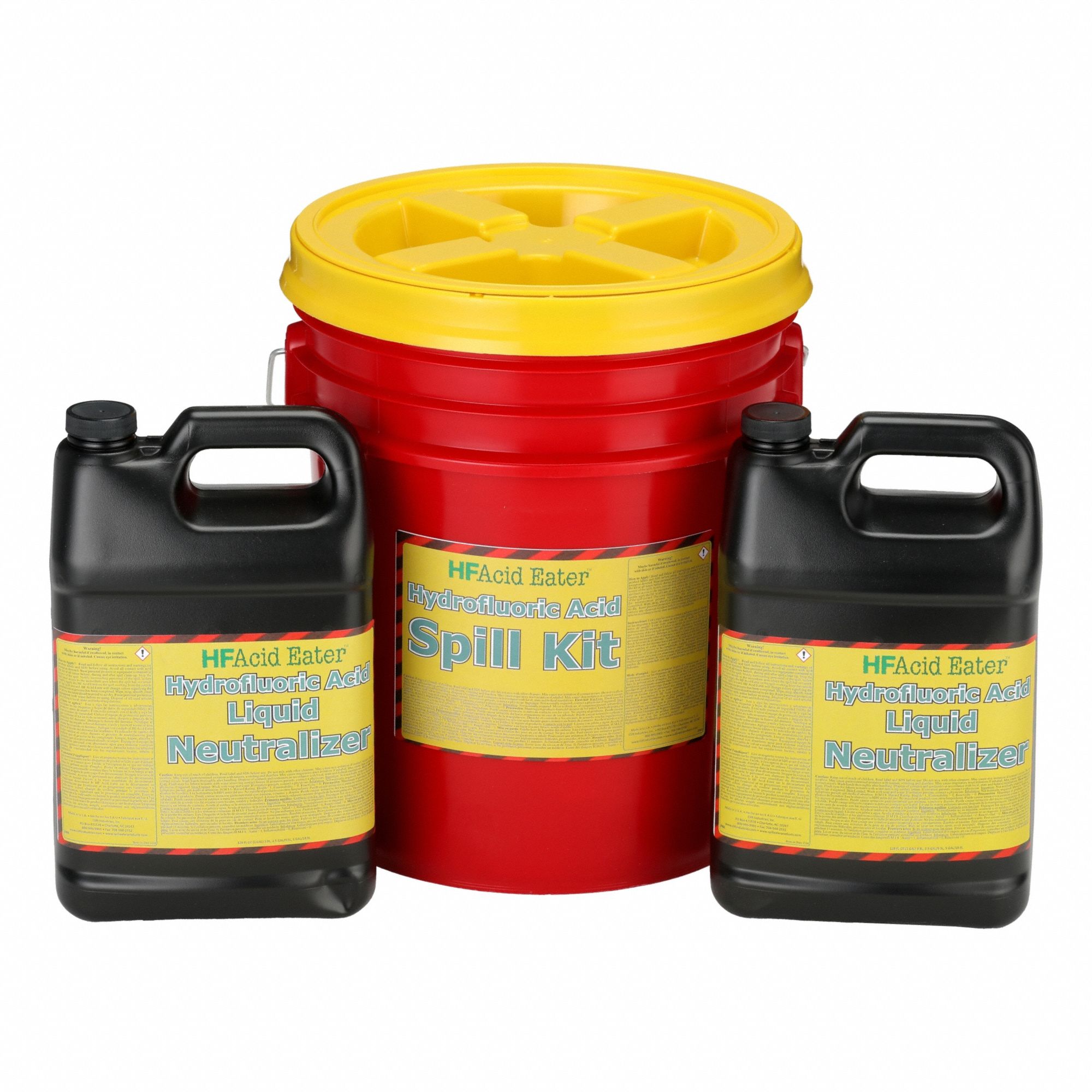 HF ACID EATER, 2 gal Container Capacity, Bucket, Spill Kit - 3TYN6|2901 ...