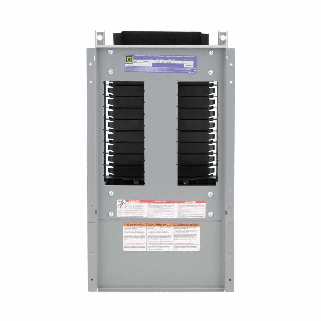 SQUARE D Panelboard Interior: 18 Spaces, 125 A Amps, Copper, EDJ/EDG ...