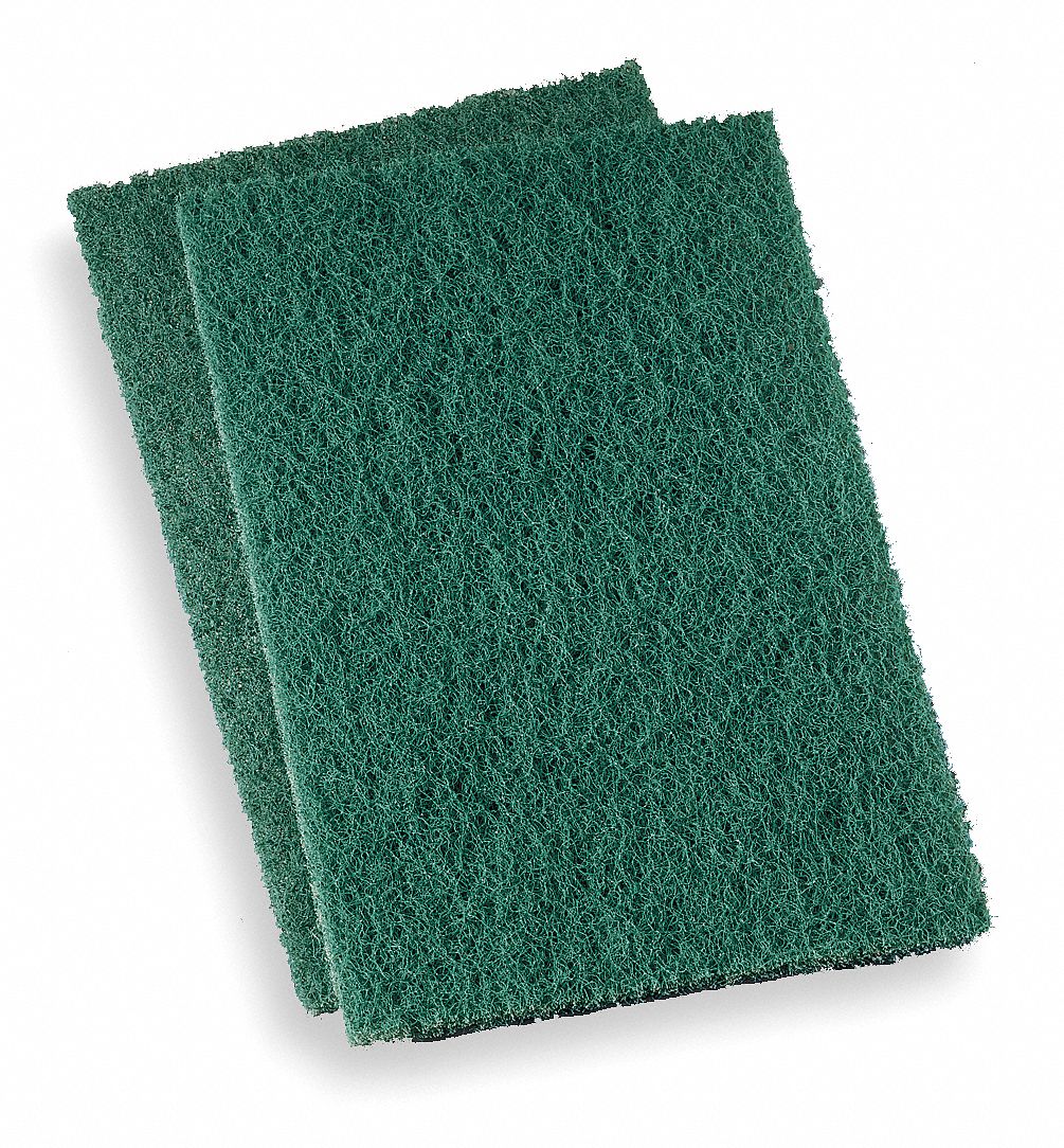 6 in x 9 in Scouring Pad, 15PK - Grainger