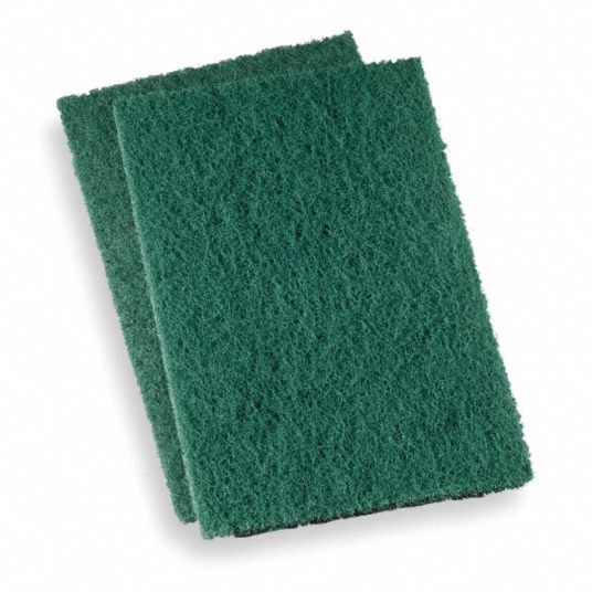 6 in x 9 in Scouring Pad, 15PK - Grainger