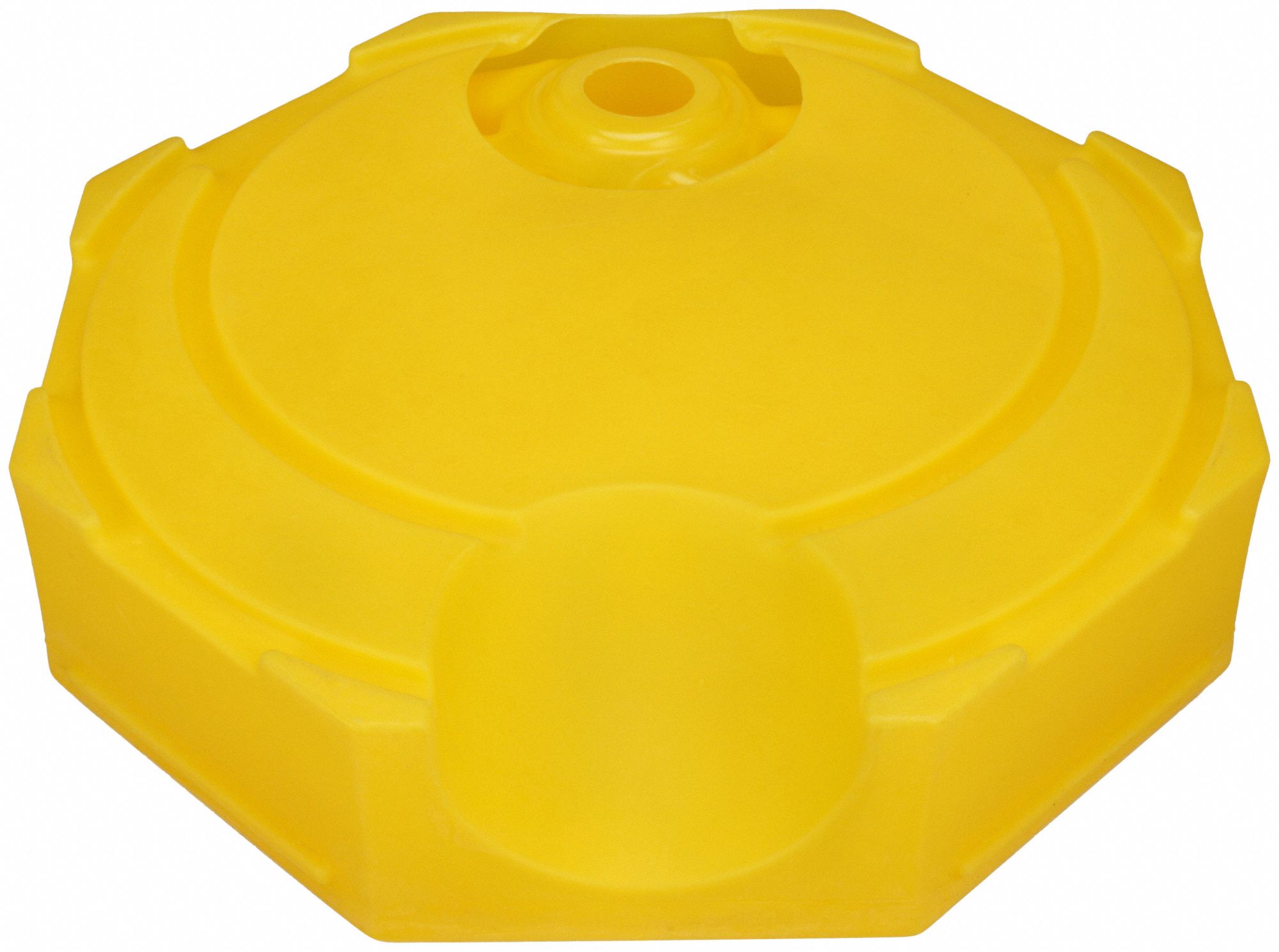 ULTRATECH Drum Funnel: No Lid, Yellow, No Flame Arrester, 23 5/8 in x 5 ...