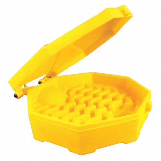 ULTRATECH Drum Funnel with Lid, Plastic, 6 gal Total Capacity, 9 1/2 in ...