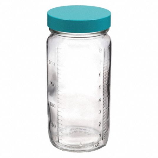 Glass, 240 mL Capacity - mL, Beaker Bottle - 3UCV7|GLC-01532 - Grainger