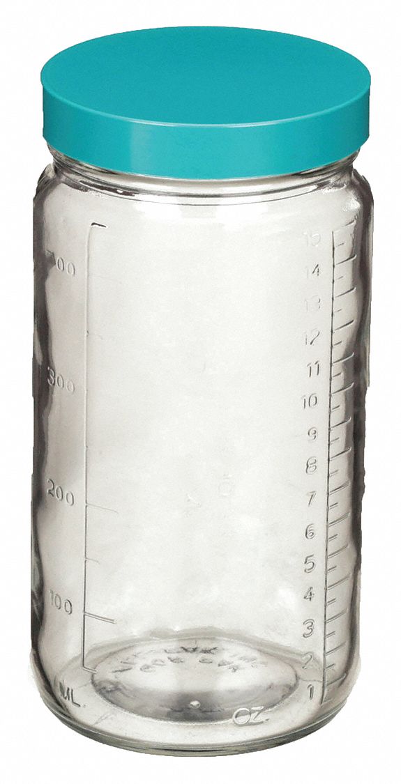 Glass, 480 mL Capacity - mL, Beaker Bottle - 3UCW1|GLC-01560 - Grainger