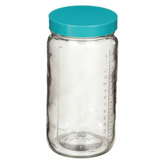Glass, 480 mL Capacity - mL, Beaker Bottle - 3UCW1|GLC-01560 - Grainger