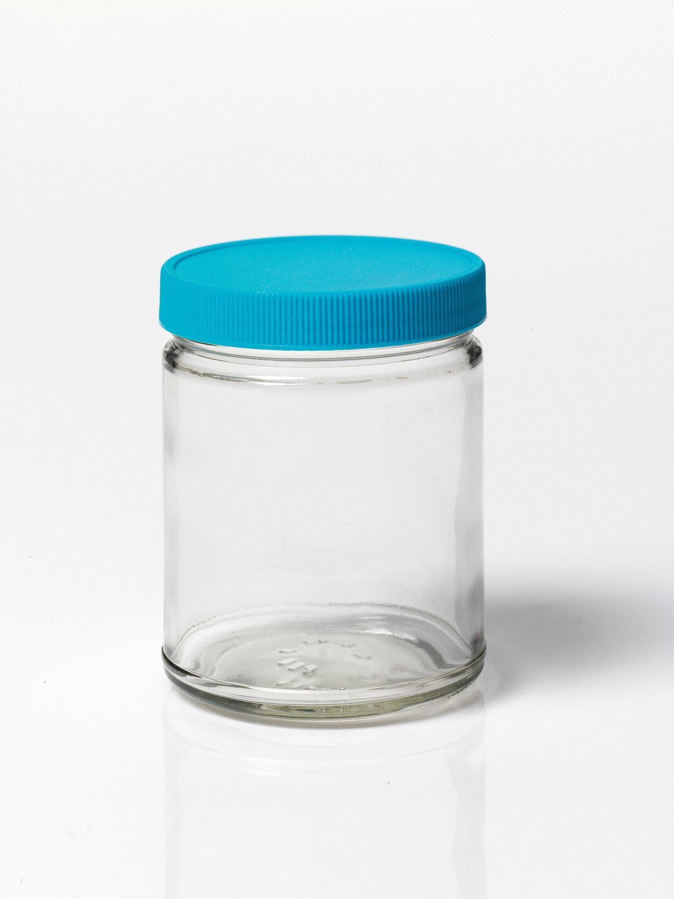 Wide Mouth Straight Side Round Precleaned Jar, Sampling, Glass, 250mL ...