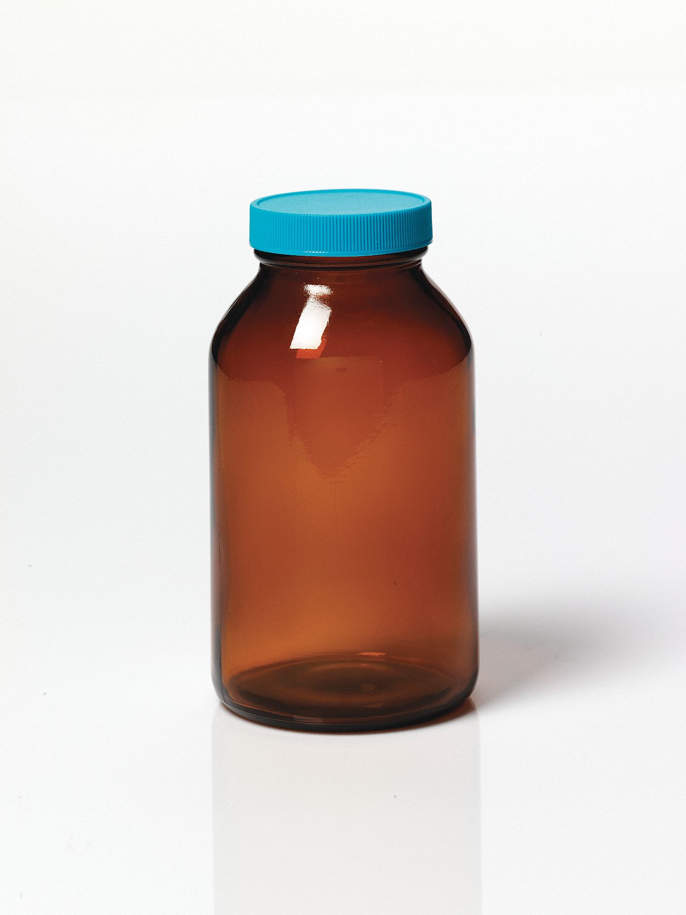 Glass, 1 L Capacity - mL, Precleaned/QC Bottle - 3UDF6|3UDF6 - Grainger