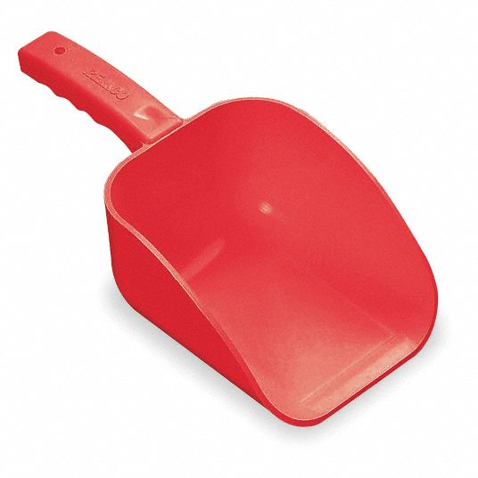 Plastic Hand Scoop, Sm - Grainger