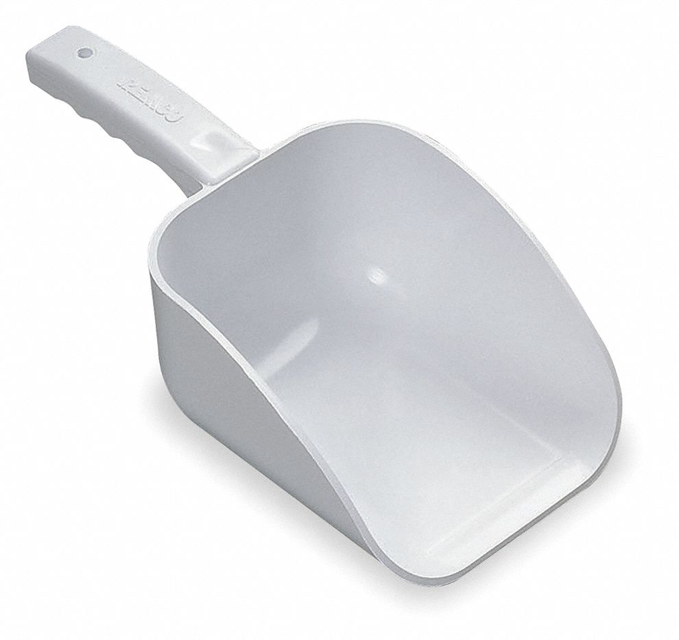 Plastic Hand Scoop, Sm - Grainger