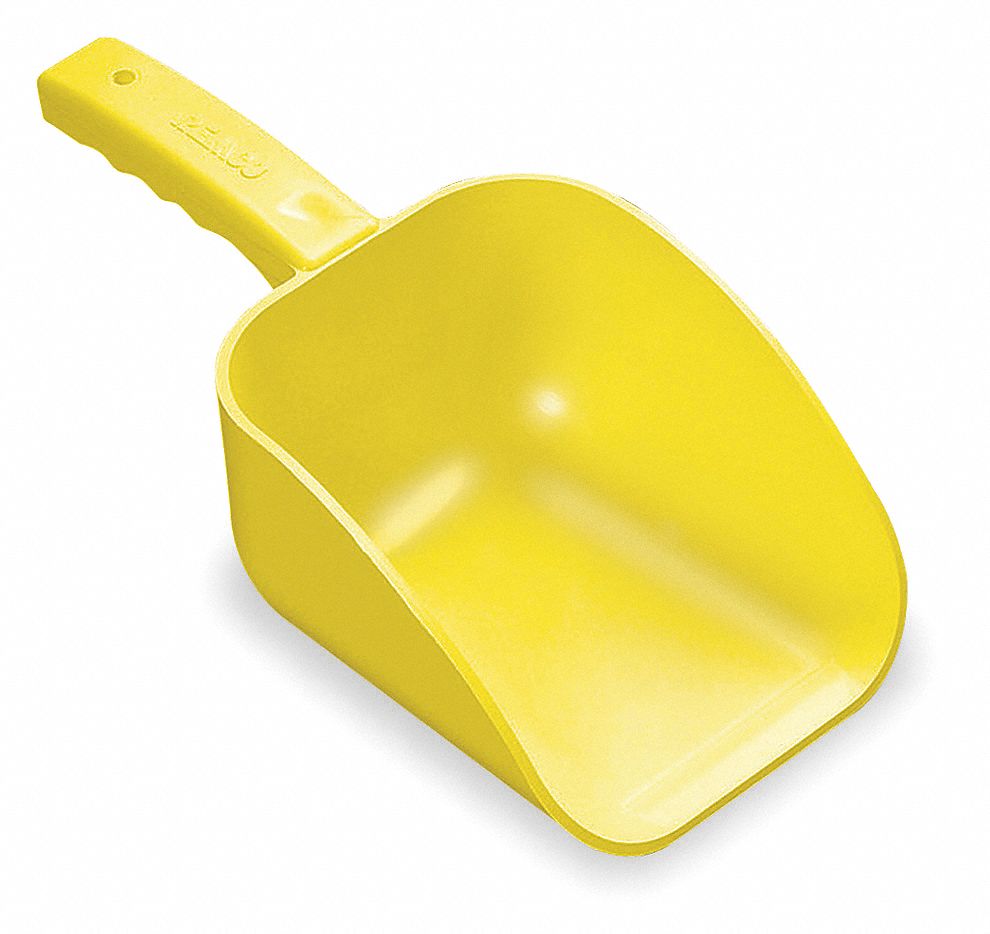 Plastic Hand Scoop, Sm - Grainger