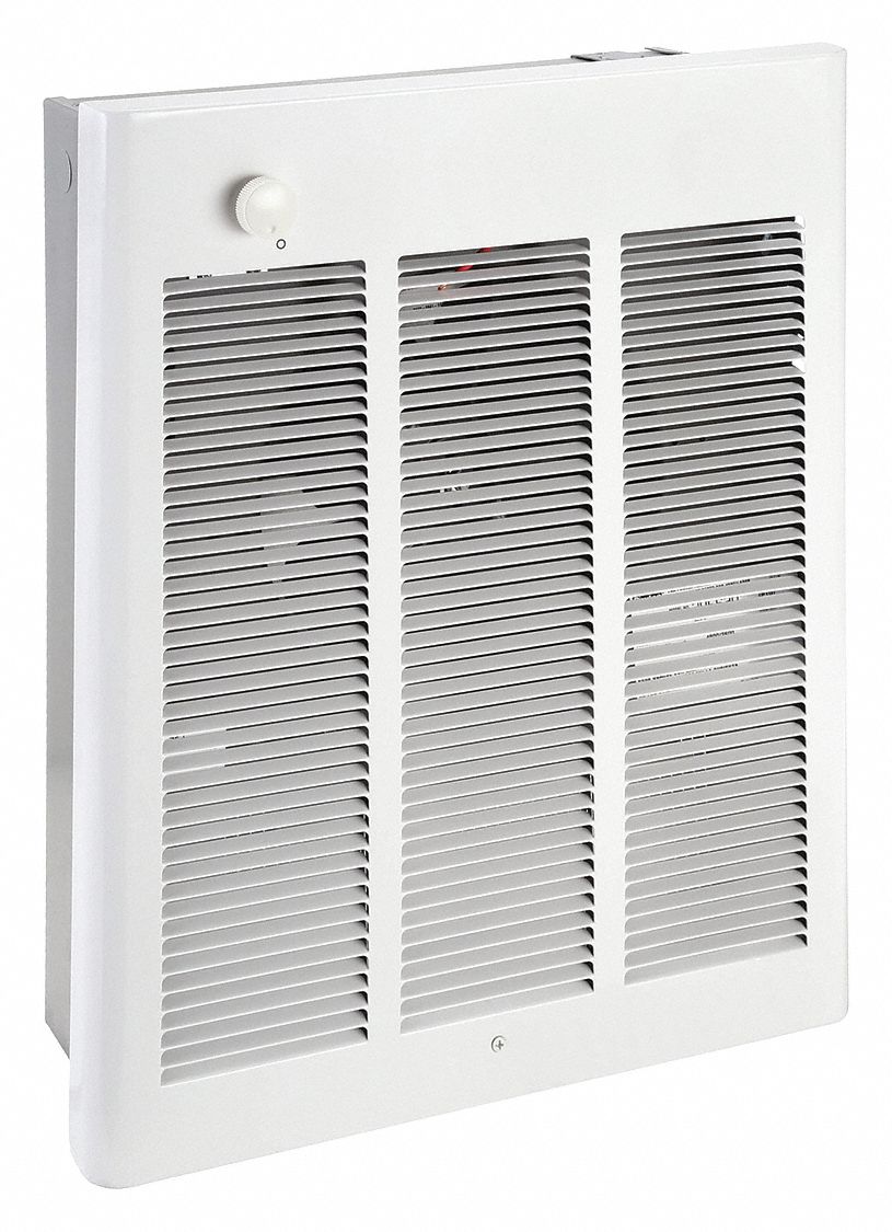 DAYTON, 3600 W/4800 W, 208/240V AC, Recessed Electric Wall-Mount Heater ...