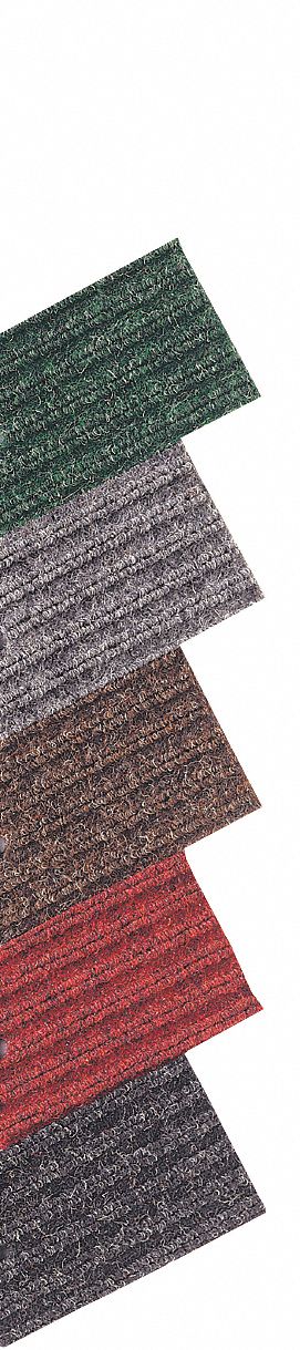 Matting Entryway 4 In X 6 In Gray Ribbed - Grainger